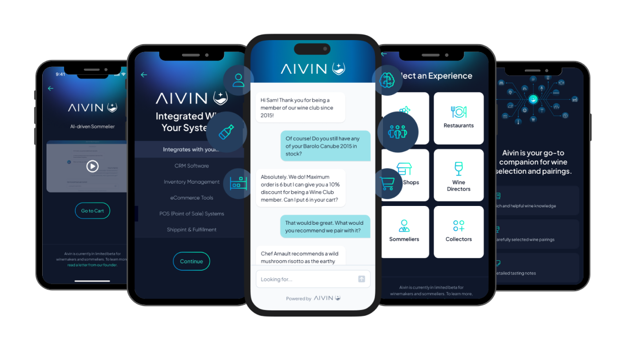 Aivin - Transforming the wine experience through the power of generative AI